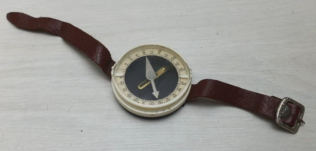 VINTAGE COLLECTIBLE MILITARY WWII USSR Soldiers Wrist Compass Surplus ...