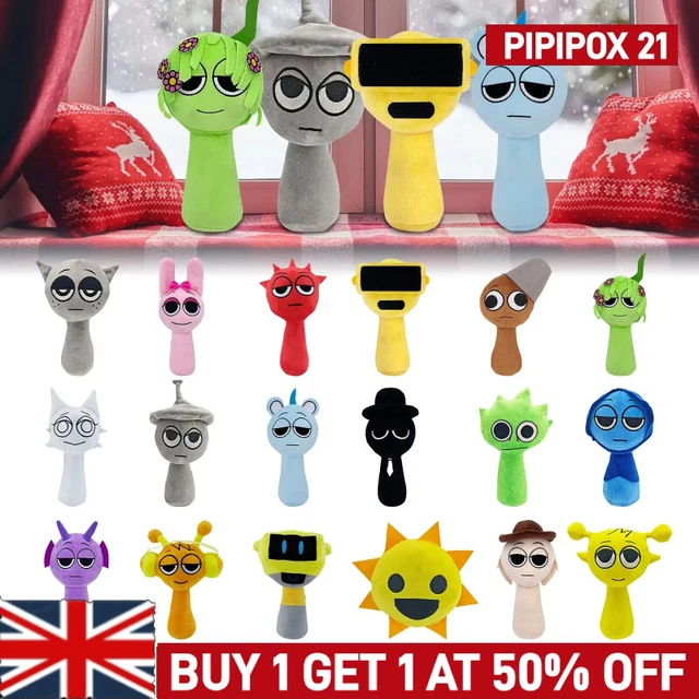 NEW SPRUNKI PLUSH Toy Simon Oren Winda Sprunki Character Doll Plush ...