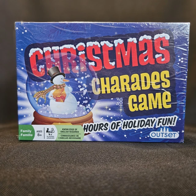 CHRISTMAS CHARADES GAME Lots Of Fun By Outset Act Out Phases Songs ...