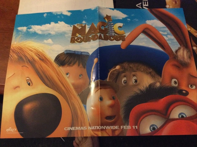 THE MAGIC ROUNDABOUT 2005 Original UK Mini Quad Cinema Poster - Double ...