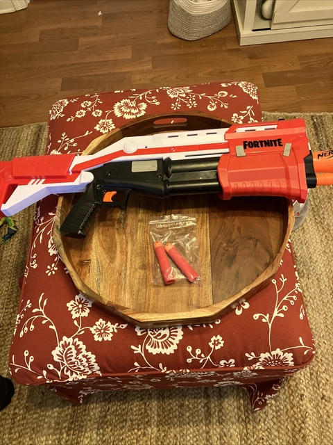 Nerf Gun Fortnite Ts 1 Tactical Shotgun Blaster Bossmerg 12 Pump Tested Works £1483 Picclick Uk