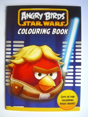 ANGRY BIRDS STAR Wars A4 Colouring Book- EUR 4,60 - PicClick IT