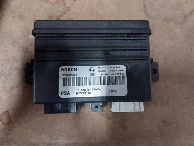 PEUGEOT 308 CC / Rcz Rear Parking Sensor Module Ecu Control Unit ...