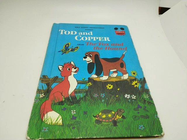 TOD AND COPPER from FOX & THE HOUND 1981 Walt Disney's book club £4.43 ...