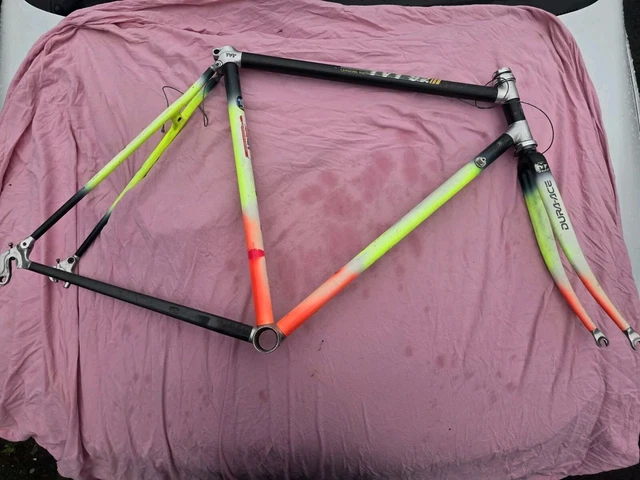 GREG LEMOND RARE 1990 TVT92 HM Frame Carbon Fibre 54cm. Restoration ...