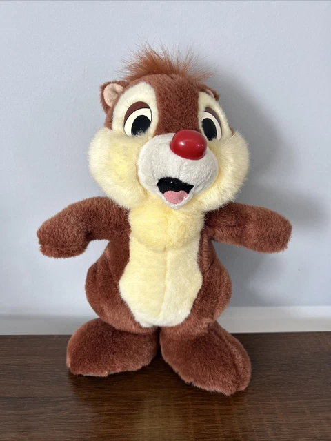 DISNEY VINTAGE CHIP 'n' Dale plush Dale Chipmunk Soft Toy 11 ...