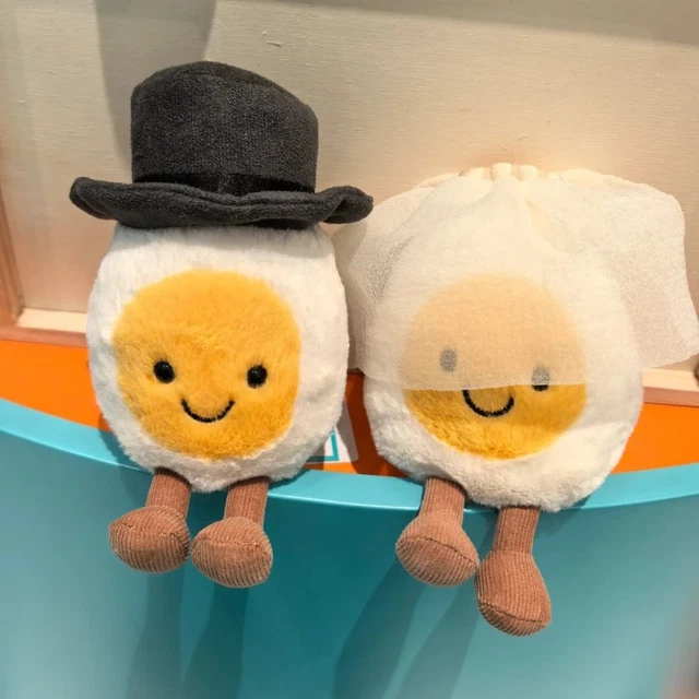 JELLYCAT EASTER DECORATIONS Gifts Amuseables Bride Groom Eggs Wedding ...