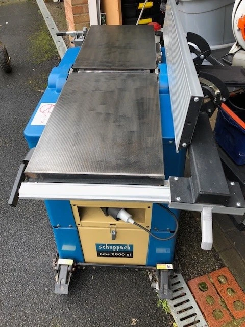 SCHEPPACH HMS 2600CI Planer Thicknesser £500.00 - PicClick UK