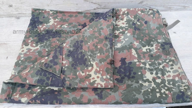 ZELTBAHN BUNDESWEHR FLECKTARN BW ZELTPLANE Zeltplane Dackelgarage ...