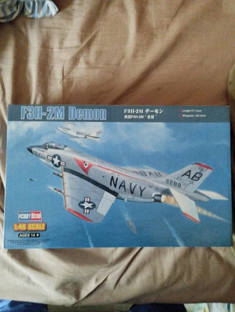 MAQUETTE AVION 1/48 f3 demon us navy EUR 25,00 - PicClick FR