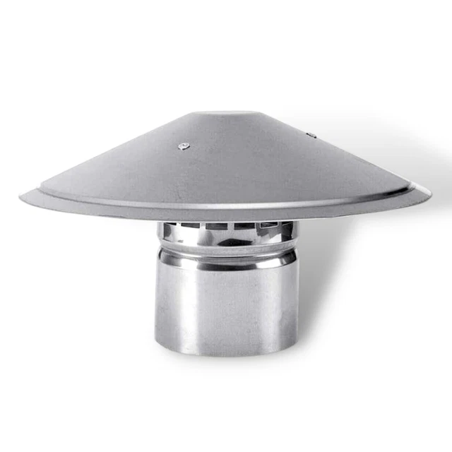 CHIMNEY ROOF COWL 150 mm 6" inches Stainless Steel £26.99 - PicClick UK
