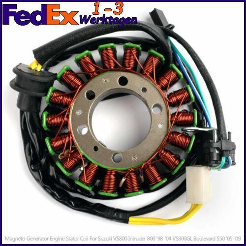 GENERATOR STATOR SPULE für Suzuki VS800 Eindringling 800 VS800GL '98 ...