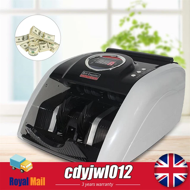 LED DISPLAY MONEY Counting Machine UV/MG Banknote Counter Machine 5200 ...