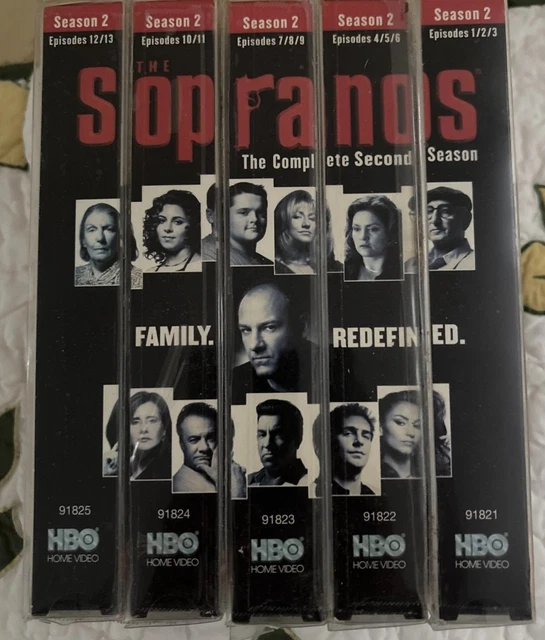 HBO THE SOPRANOS Season 2 VHS Complete Second Season Set £6.03 ...