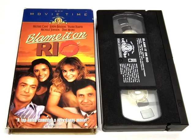 BLAME IT ON Rio VHS 2000 Michael Caine £4.54 - PicClick UK