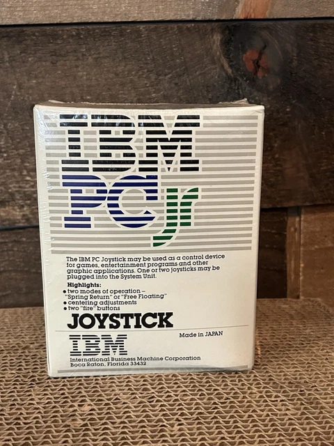 IBM PC JR Joystick Computer Controller for Gaming Vintage PCjr * NEW ...