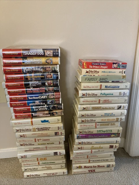 40 CLASSIC DISNEY Vhs Video Tapes Home Video Classic Collection In ...