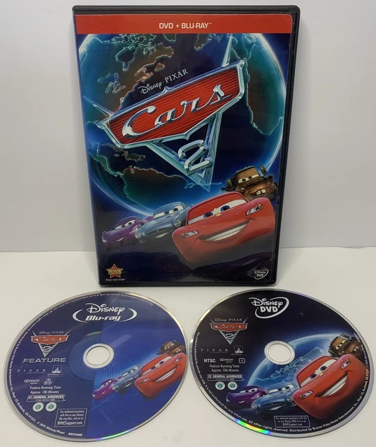 CARS 2 (BLURAY, DVD, 2011, Disney, Pixar) Canadian $11.99 - PicClick CA