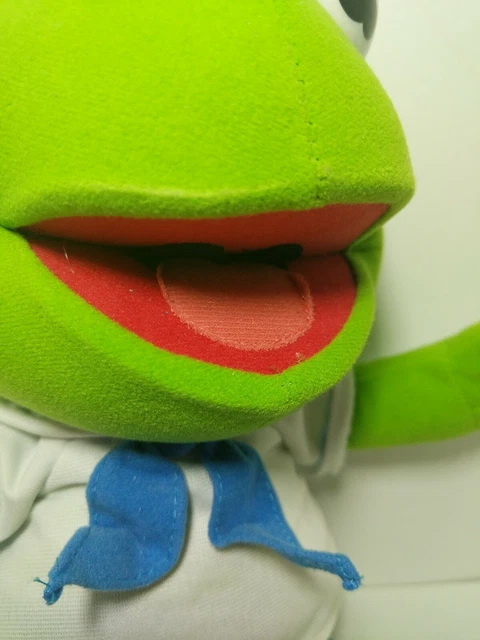VINTAGE BABY KERMIT the Frog Plush Jim Henson Muppet Babies Nanco 14 ...