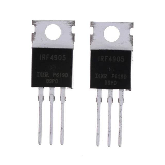10PCS IRF4905 IRF4905PBF Power MOSFET 74A 55V P-Channel IR TO SFW $7.36 ...
