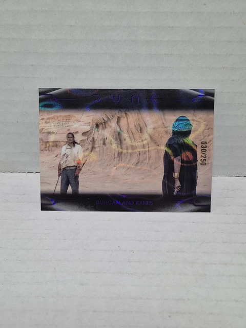 2024 TOPPS CHROME Dune Duncan and Kynes #68 Purple Lava /250 £13.39 ...