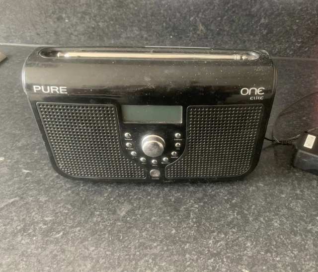 PURE ONE ELITE DAB/FM Digital Stereo Radio with Mains Adapter £21.51 ...