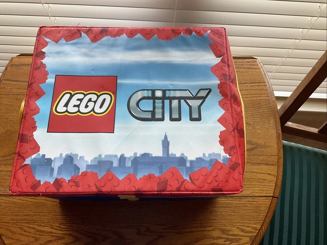 LEGO CITY ZIP Bin - Storage / Toy Box and Play Mat £17.45 - PicClick UK