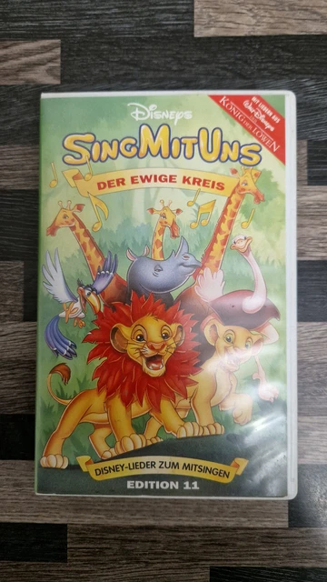 DISNEY SING MIT uns - Der ewige Kreis - Edition 11 VHS Video Kassette ...