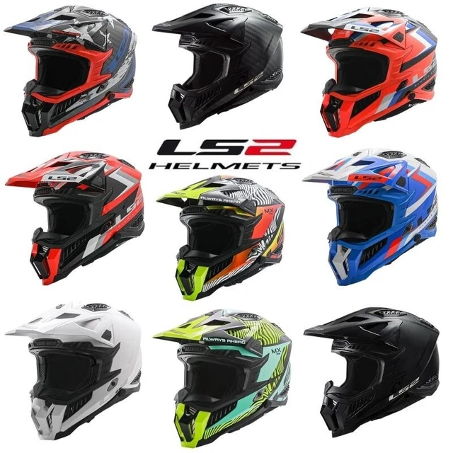 2024 LS2 X-FORCE MX Motocross Offroad ATV Helmet - Pick Size & Color ...