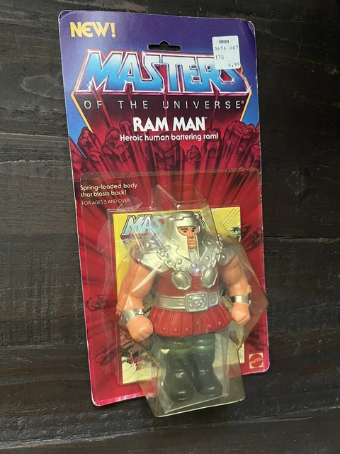 VINTAGE MOTU RAM Man New Logo Sealed He-Man Masters Of The Universe EUR ...