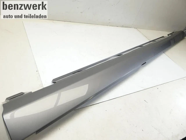 MERCEDES W221 V221 lang Verkleidung Schweller links Palladiumsilber ...