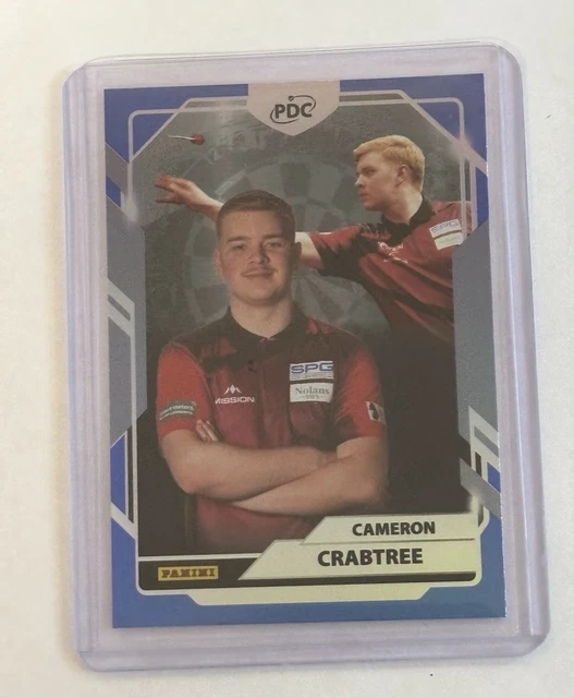 PANINI DART WORLD Championship 2026 - Cameron Crabtree /150 - #BA-88 £0 ...