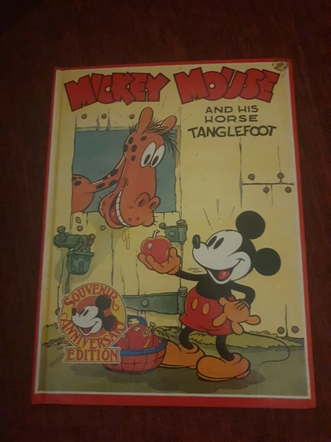 VINTAGE DISNEY MICKEY Mouse Book horse Tanglefoot 1978 disneyana £4.99 ...