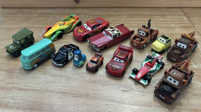 DISNEY PIXAR CARS Bundle-Dex Dinoco-McQueen-Bernoulli-Clutchgoneski ...