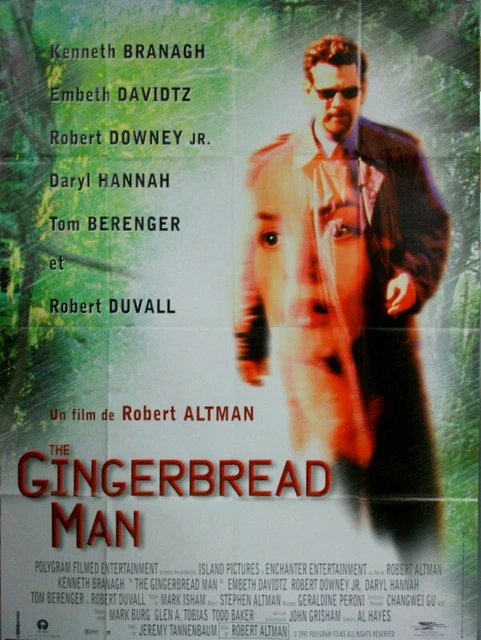 KENNETH BRANAGH ROBERT Downey Jr THE GINGERBREAD MAN Robert Altman 1998 ...