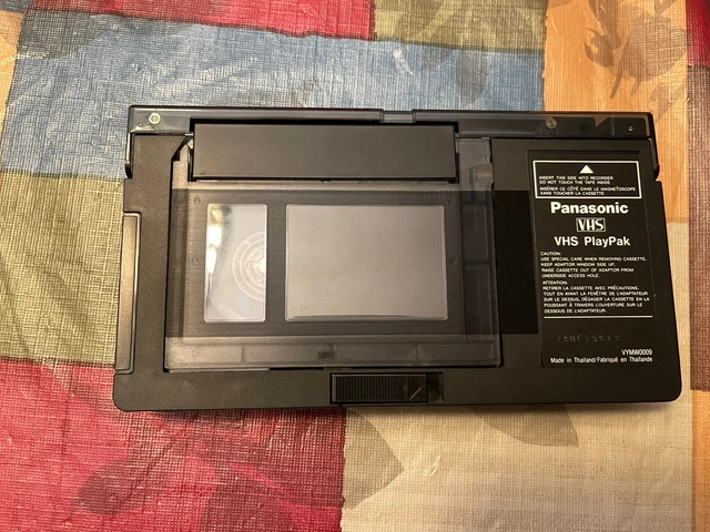PANASONIC VHS PLAYPAK VHS-C to VHS Motorized Converter Adapter VYMW0009 ...