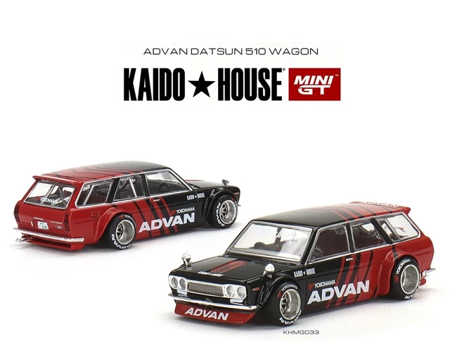 MINI GT * Kaido House* ADVAN Datsun 510 Wagon *JDM* 1:64*033* EUR 26,88 ...