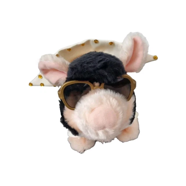 PIG IDOL THE King Of Pigs Elvis Pressley Animated Pig Toy Sings Hound ...