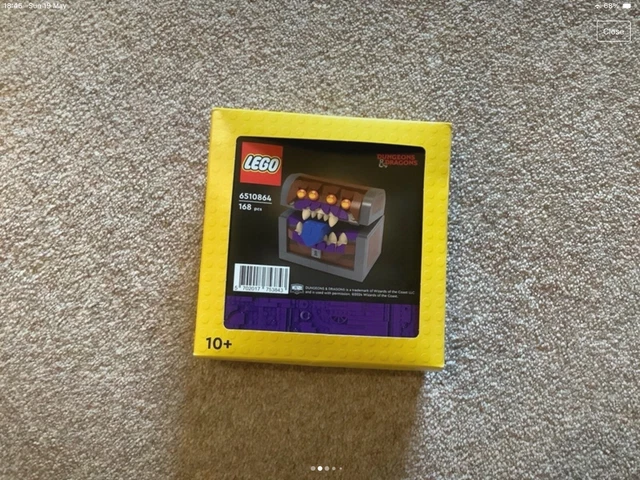 LEGO 5008325 DUNGEONS & Dragons Mimic Dice Box . New And Sealed Rare £ ...