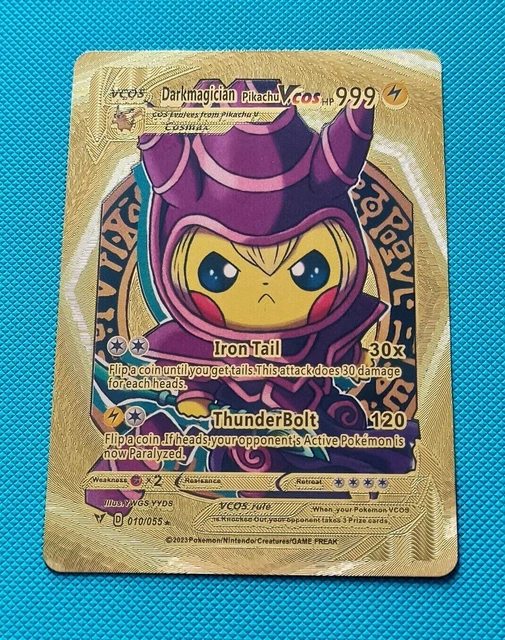 PIKACHU POKEMON DARK Magician Yu-Gi-Oh Cosplay Carte Prism Manga Anime ...