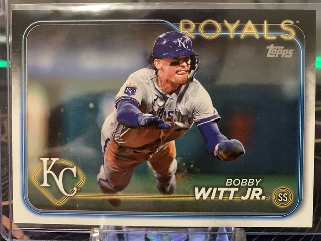 BOBBY WITT JR. 2024 Topps Series 1 Baseball #254 Kansas City Royals EUR ...