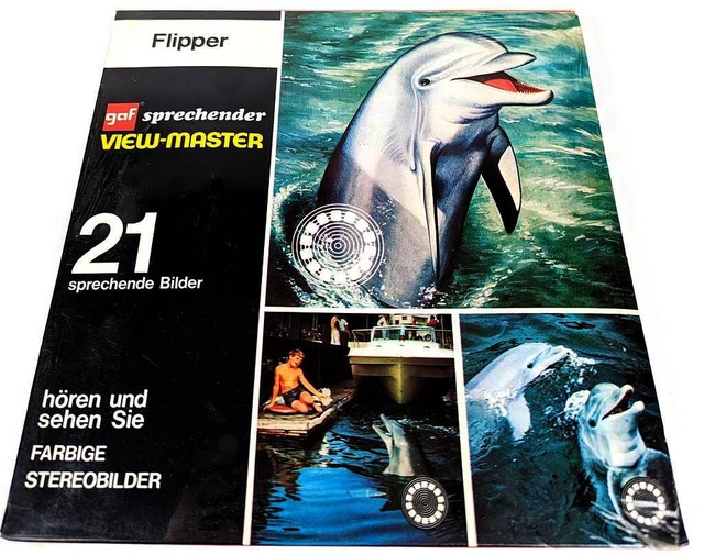 FLIPPER - SPRECHENDER View-Master - 3 Scheiben in ungeöffneter OVP EUR ...
