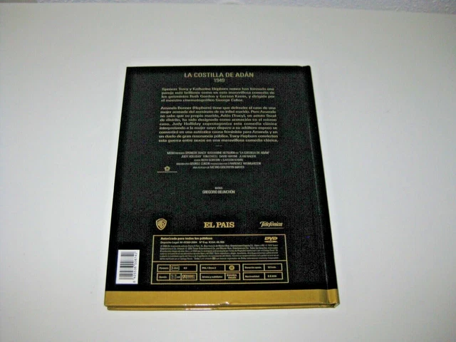 LA RIPPE DE Adan DVD + Libro Spencer Tracy Katharine Hepburn Judy ...