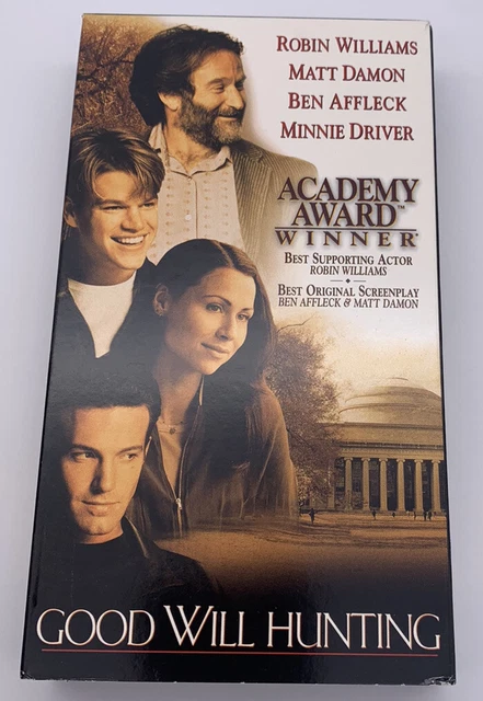 GOOD WILL HUNTING VHS 1997 Robin Williams Matt Damon Ben Affleck EUR 11 ...
