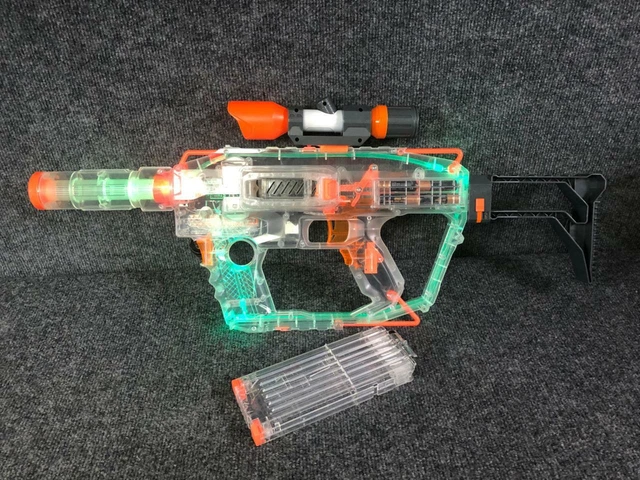 NERF N-STRIKE MODULUS Ghost Ops Evader Motorized Light-Up Blaster EUR ...