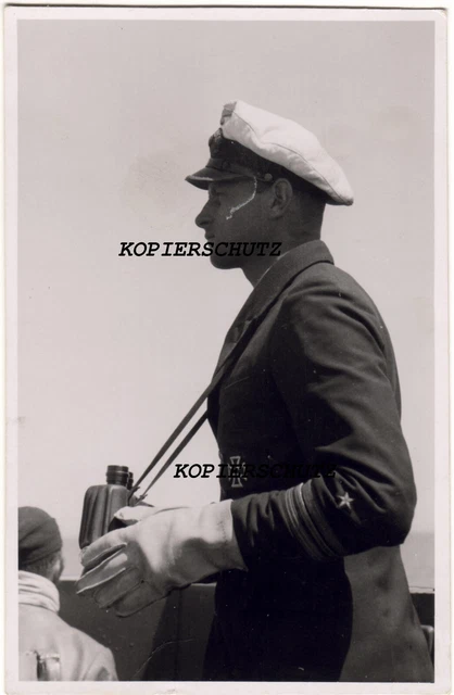U-BOOT-KRIEG FOTO U 181 Der Kommandant Wolfgang Lüth Mit Fernglas EUR 8 ...