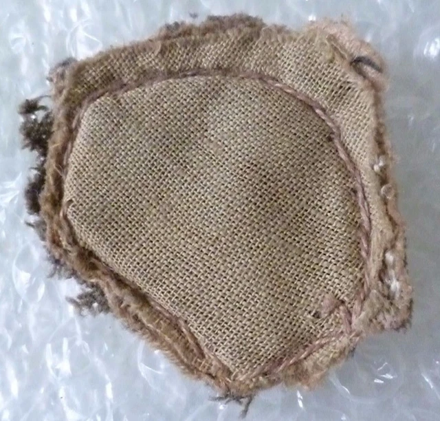 WW1 BRITISH ARMY Officer's Insignia Crown Patch Cloth Badge King Crown ...