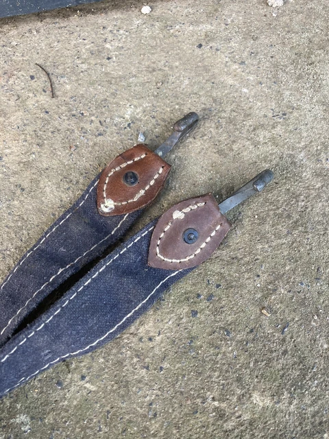 STRAP GERMAN LUFTWAFFE bread bag ww2 militaria original Normandy helmet ...