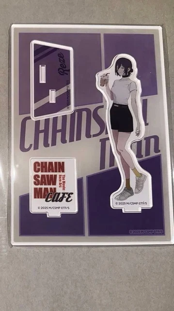 CHAINSAW MAN CAFE Reze Arc Cafe Reze Acrylic Stand £69.42 - PicClick UK