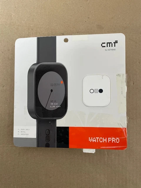 CMF BY NOTHING Watch Pro Smartwatch 1.96in Amoled Display Fitness ...
